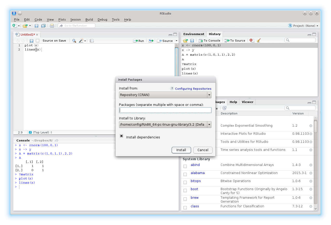 Using R - Open Forecasting